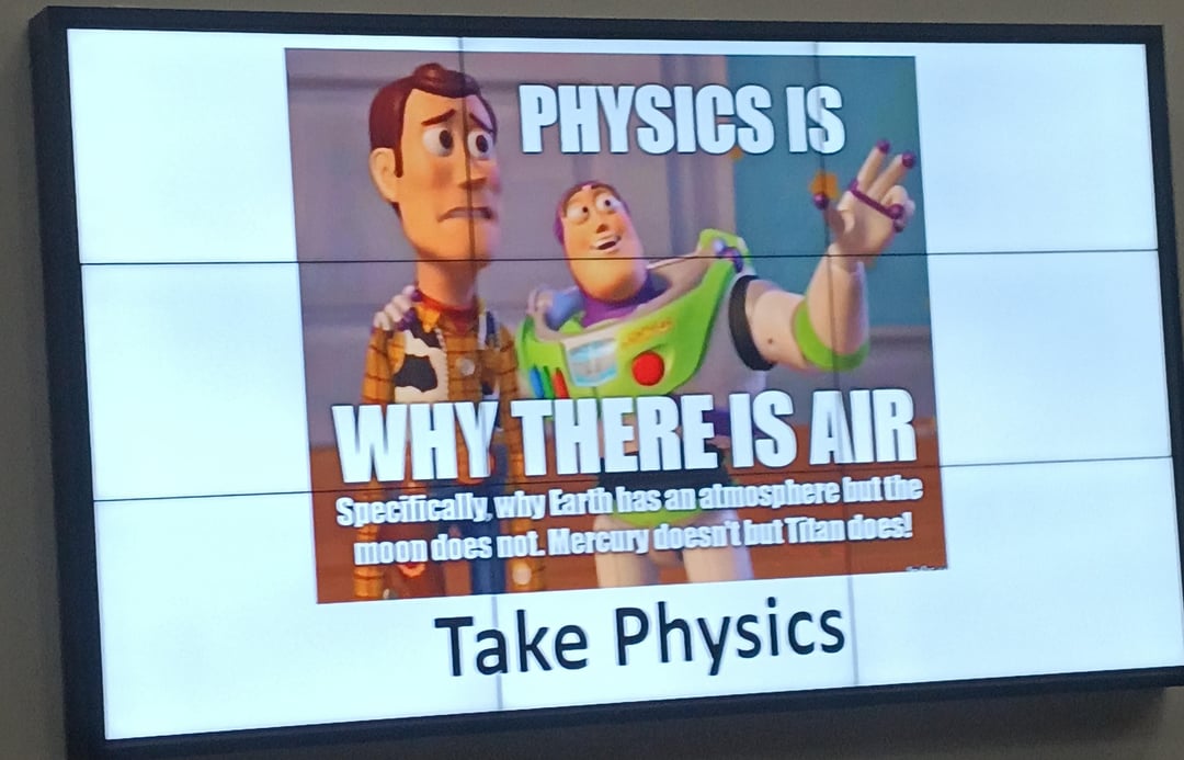 Take physics | Know Your Meme