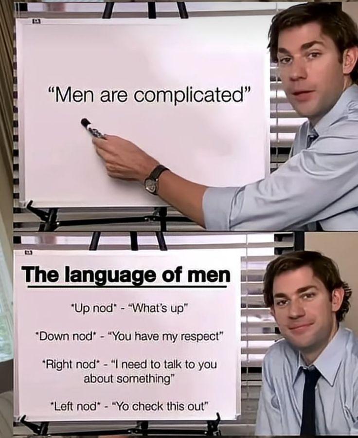 The language of men | /r/memes | Know Your Meme