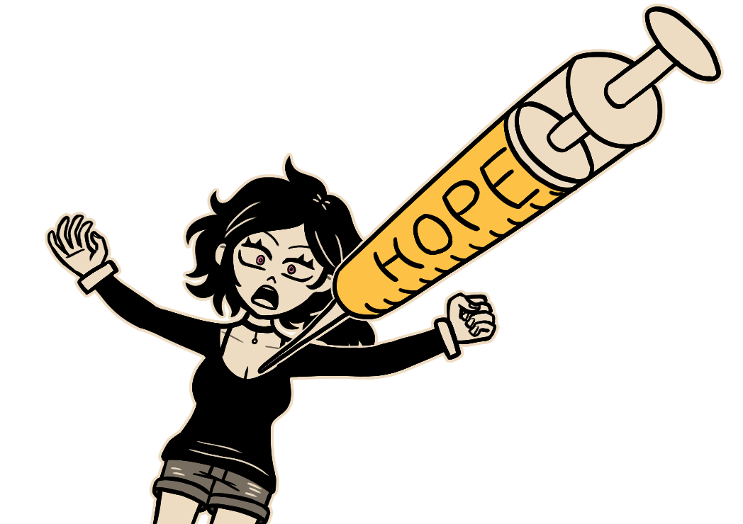 Ashley HOPE | Soyjak Shot With Hope Syringe | Know Your Meme