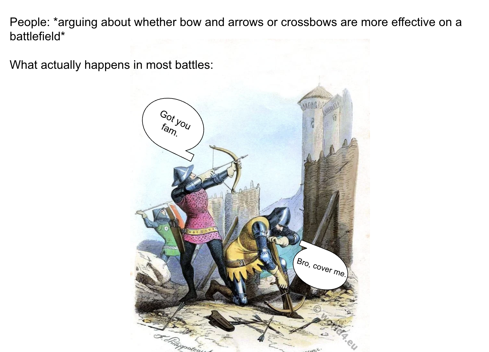 Complementary rather than opposing | History Memes | Know Your Meme