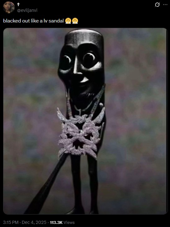 blacked out like a lv sandal 😤😤 | Blacked Out Like a Phantom | Know ...