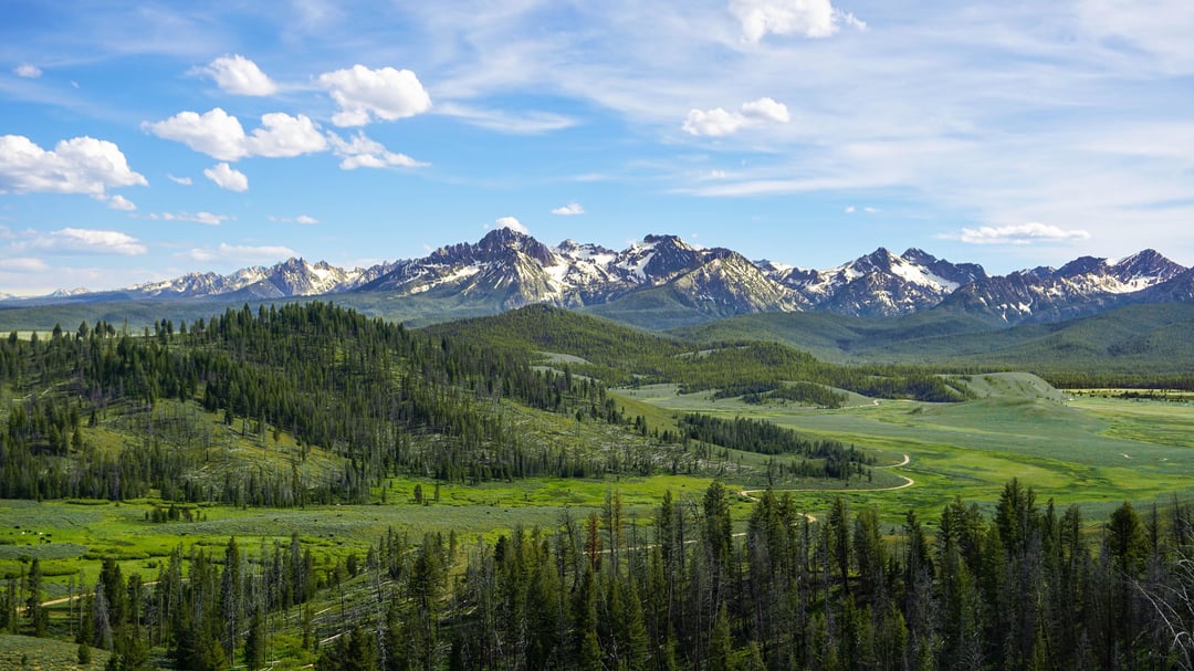 The Sawtooth range near Stanley, Idaho | Know Your Meme