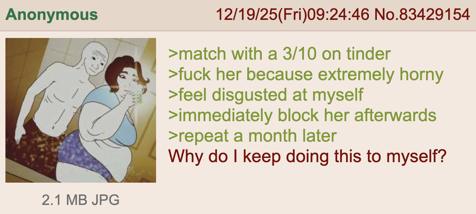 Anon becomes plapjak. | /r/Greentext | Know Your Meme