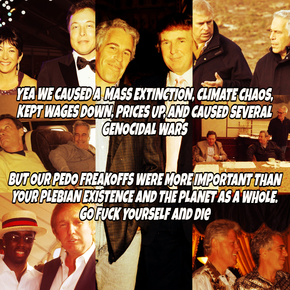 Ideology of the Elite | Epstein Files | Know Your Meme