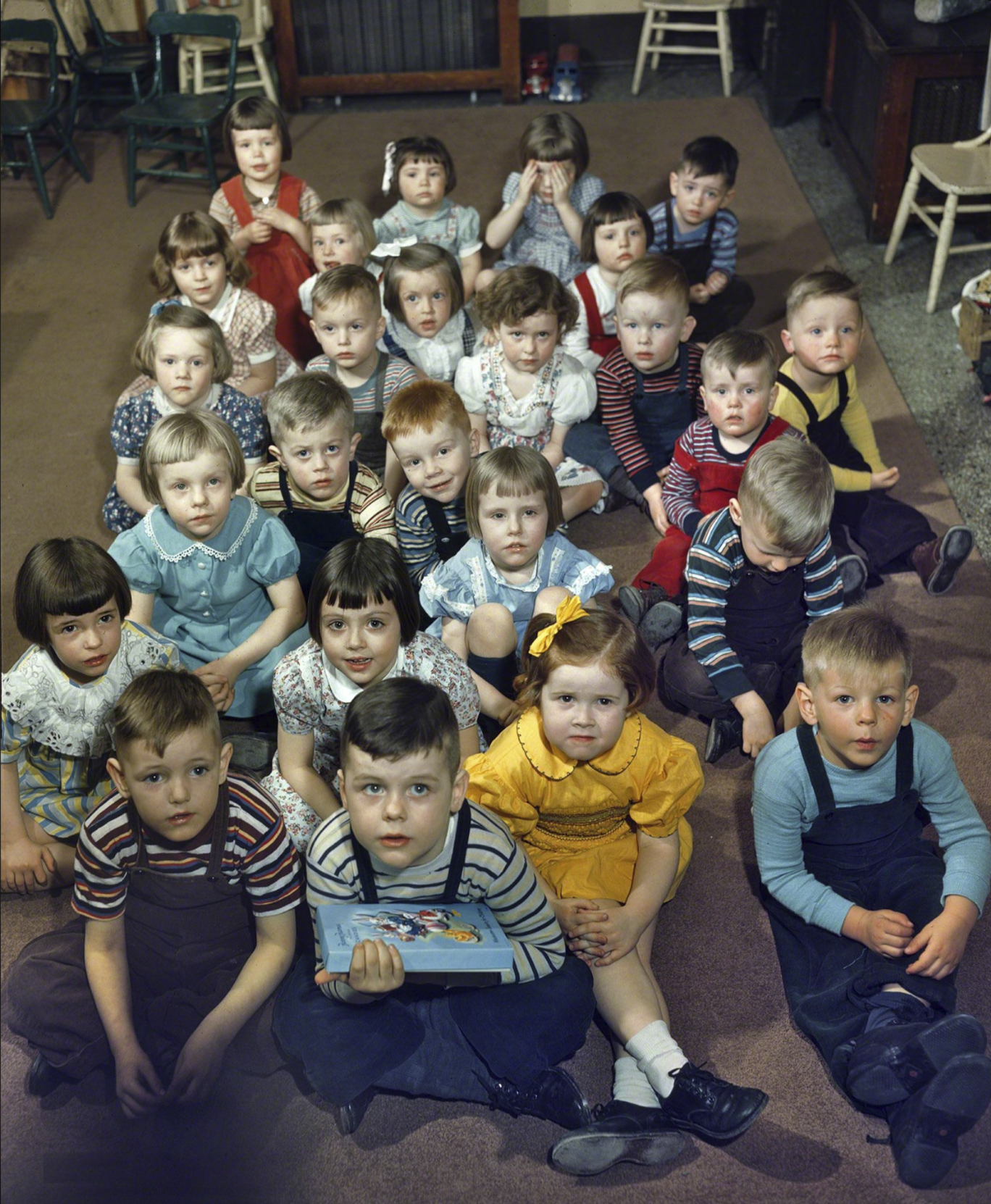 A photo in an orphanage in 1948 | Know Your Meme