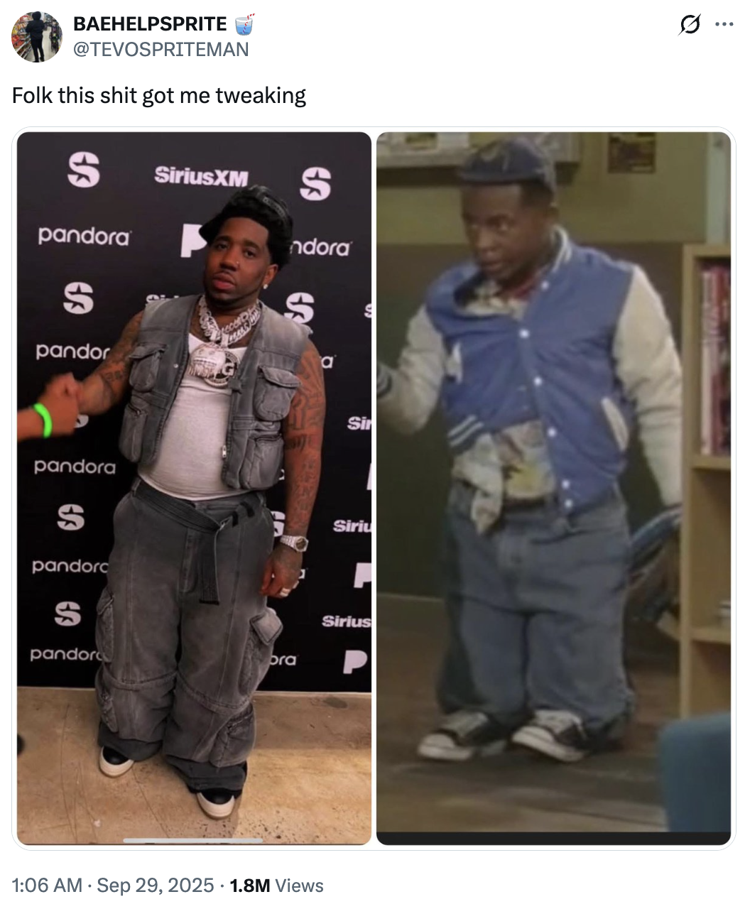 Folk this s--- got me tweaking | Know Your Meme