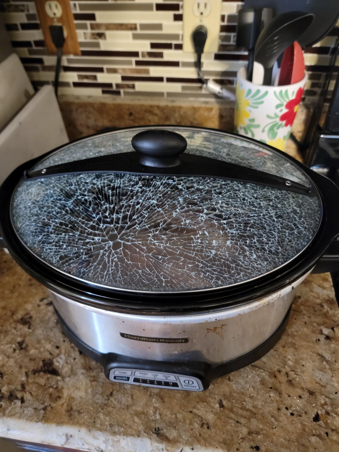 Slow cooker lid shattered | Mildly Infuriating | Know Your Meme