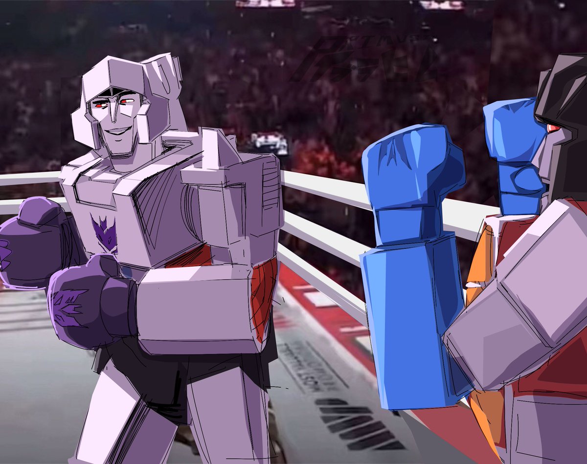 Transformers Redraw | Anthony Joshua Smiling at Jake Paul Before ...