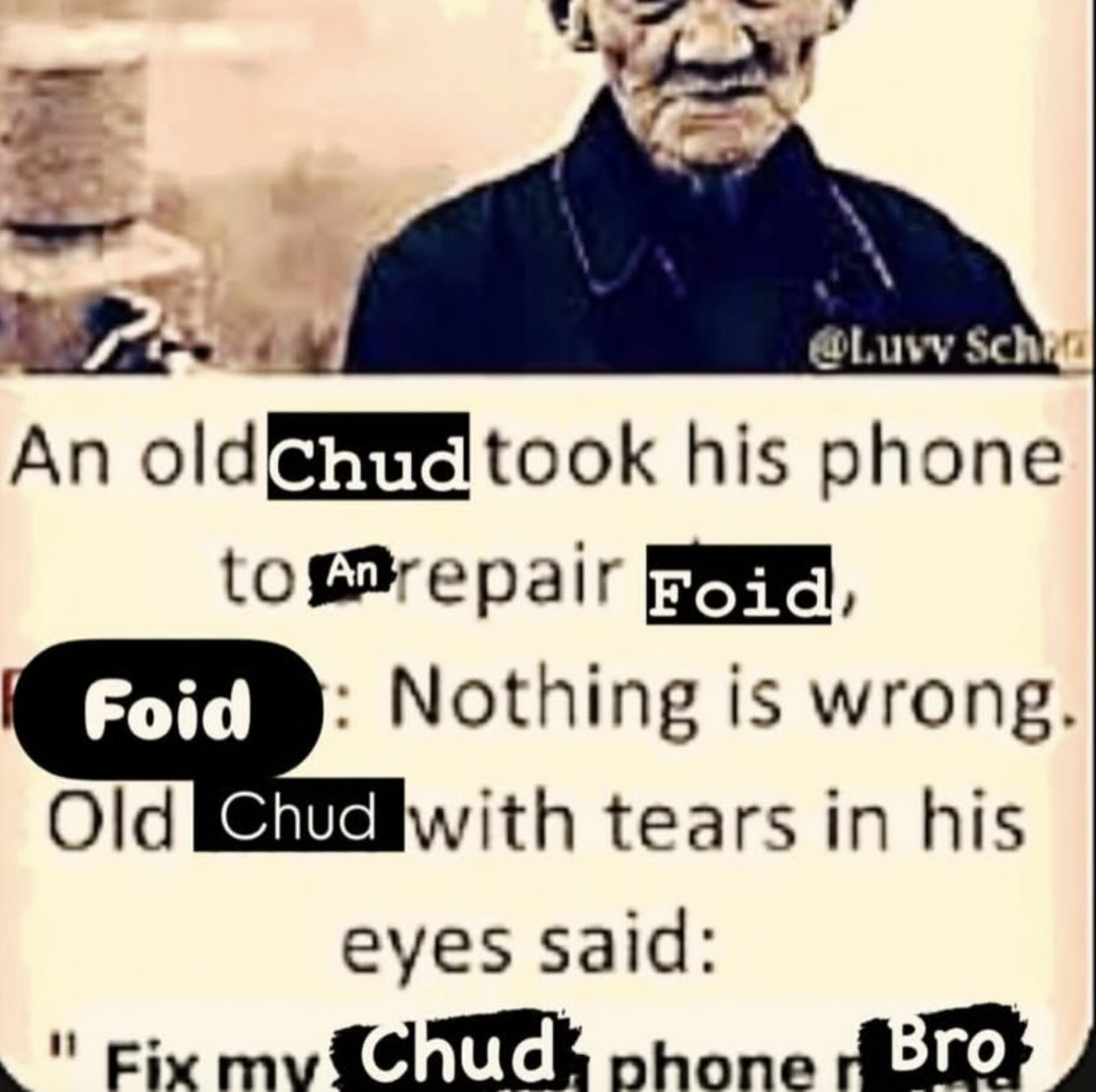 An old chud took his phone to an repair chud | An Foid / An Chud | Know ...