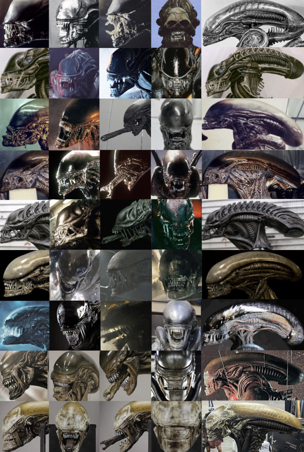 Evolution of the Xenomorph | Alien | Know Your Meme