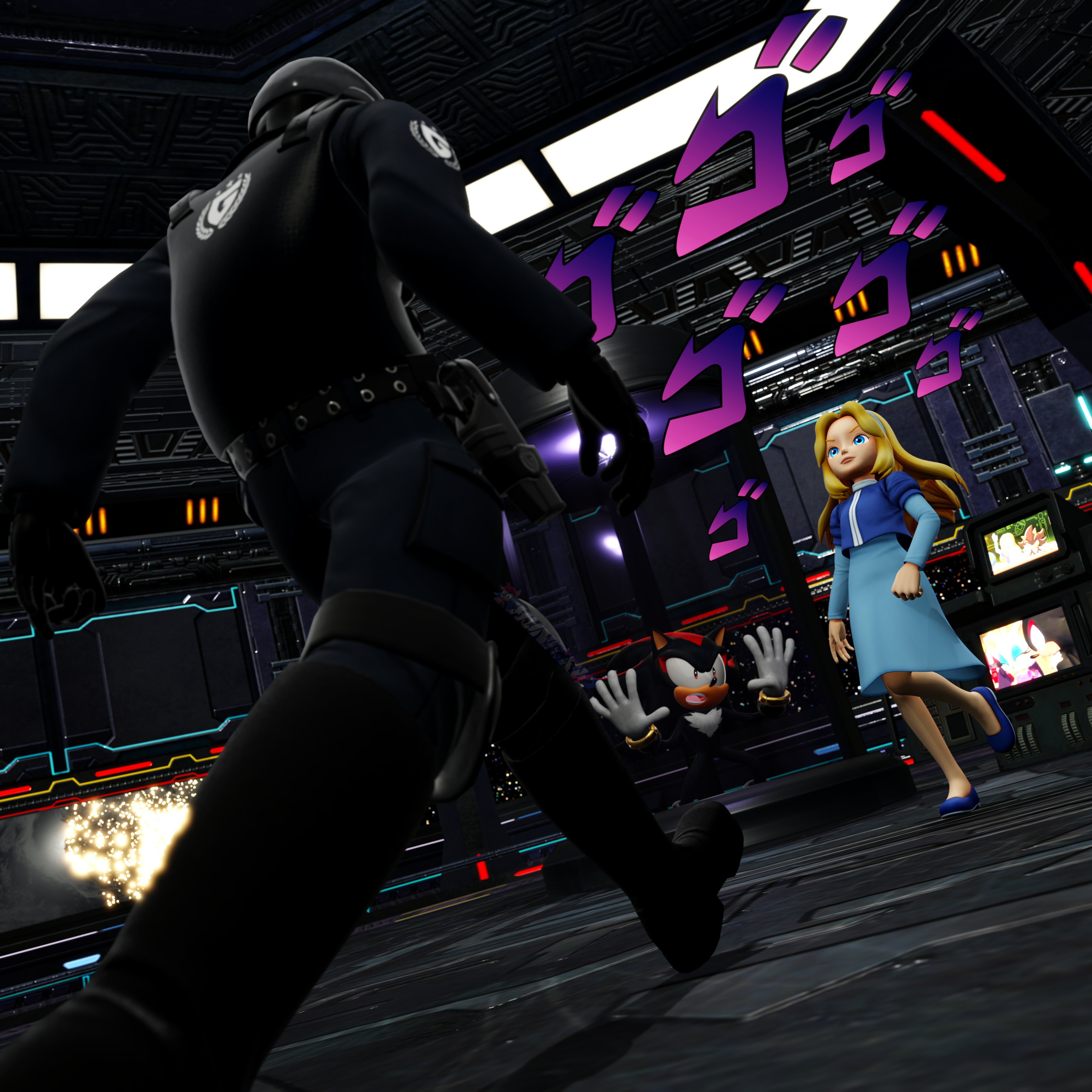 Maria's last stand | Shadow The Hedgehog | Know Your Meme