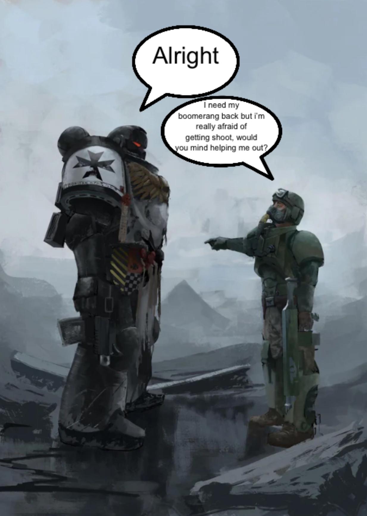 Friendly templar | /r/grimdank | Know Your Meme