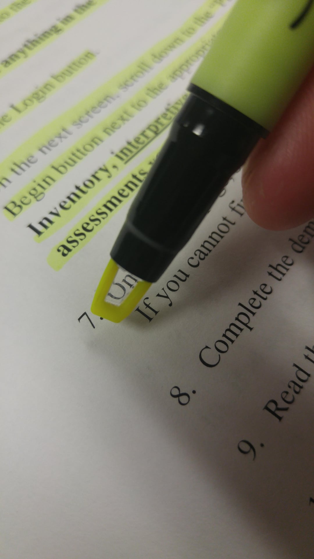 Highlighter with a window to see where you're highlighting | Know Your Meme