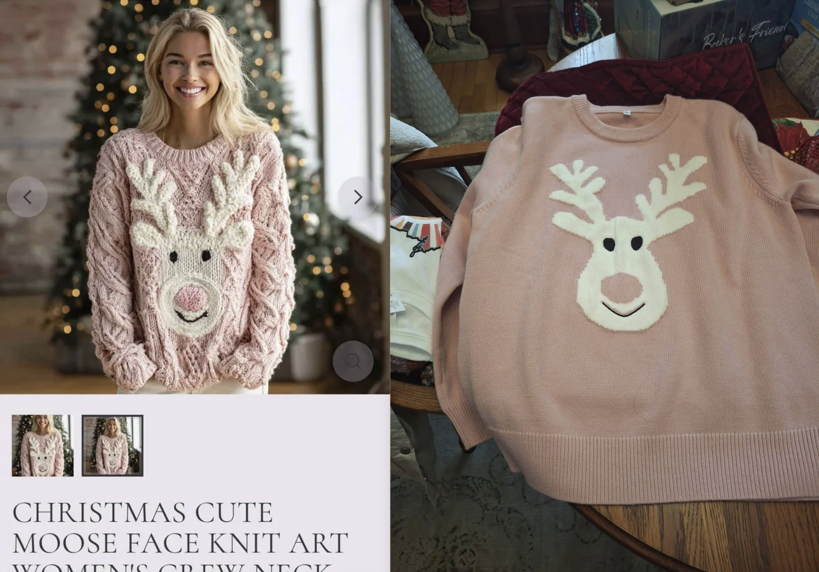 This sweater | Expectation vs. Reality | Know Your Meme