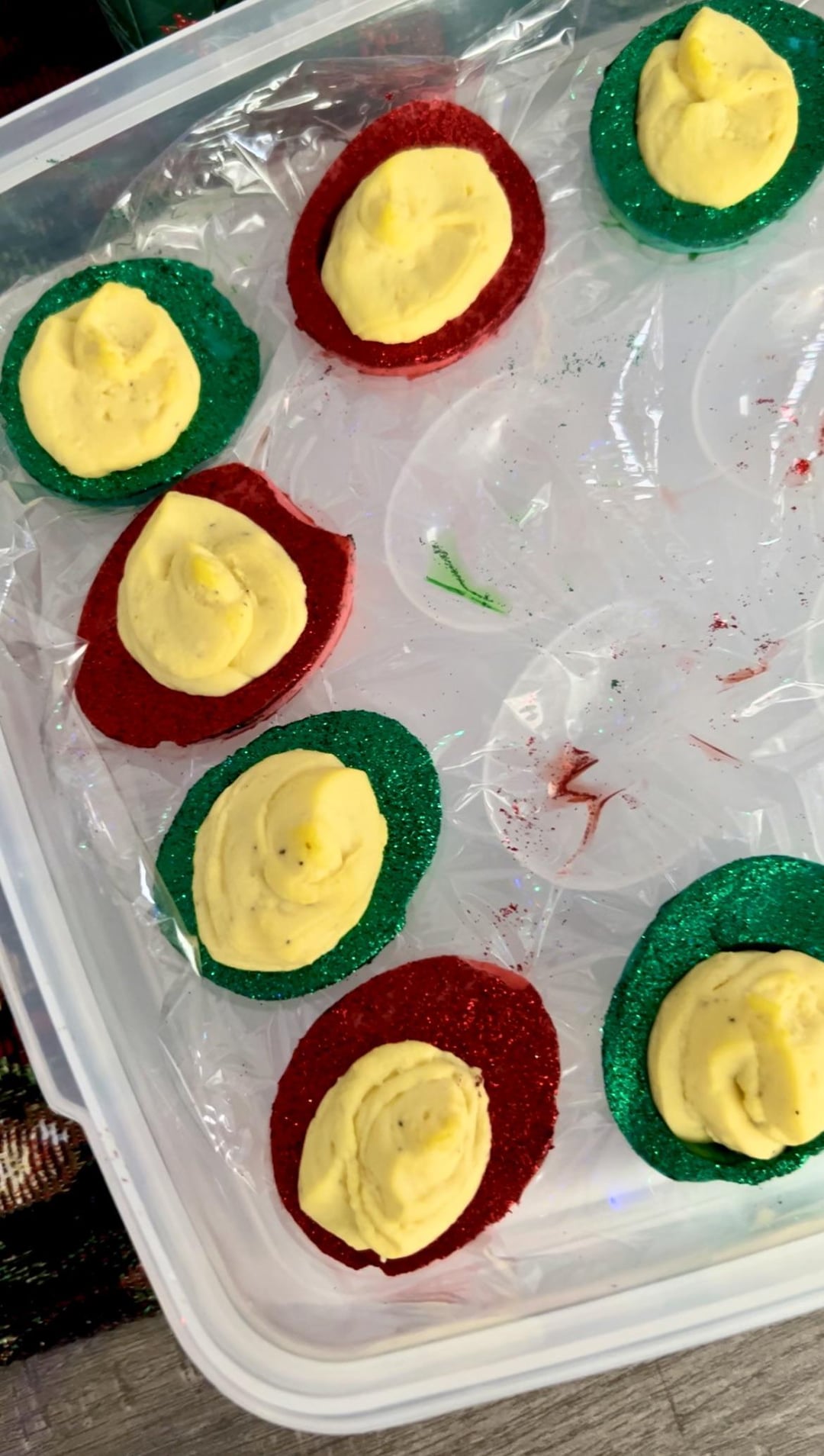 Glittery deviled eggs | Know Your Meme