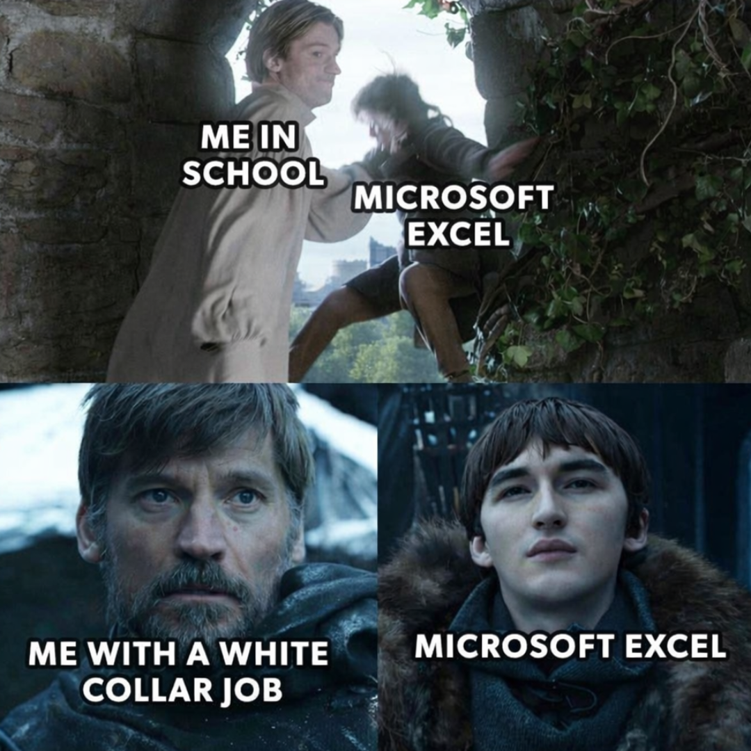 Same Spreadsheet, Different Trauma | /r/memes | Know Your Meme