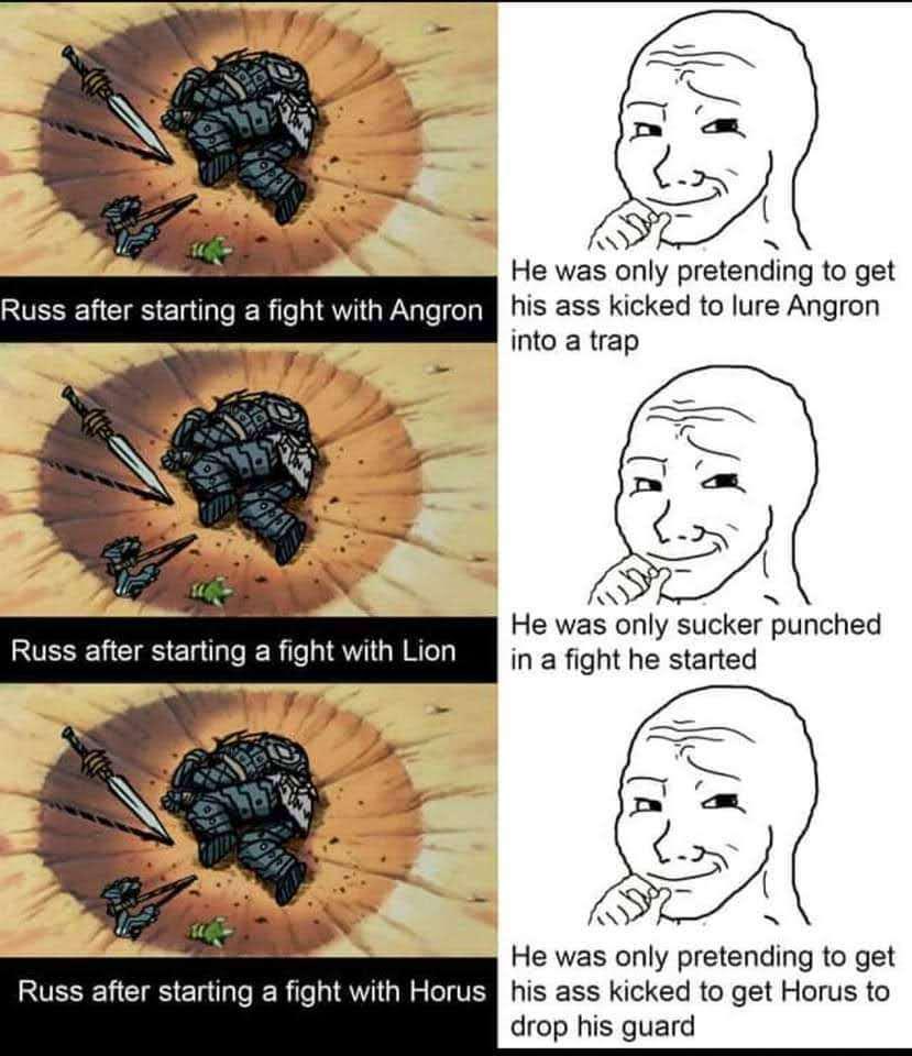 Leman Russ, a study in failing upwards... | /r/grimdank | Know Your Meme