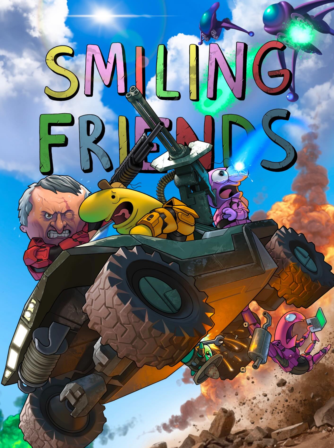 Smiling friends | Smiling Friends | Know Your Meme