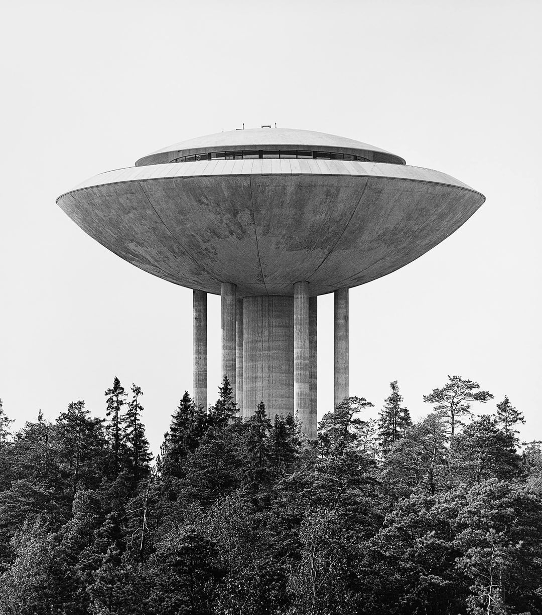Haukilahti water tower, Espoo, Finland, 1968 | Know Your Meme