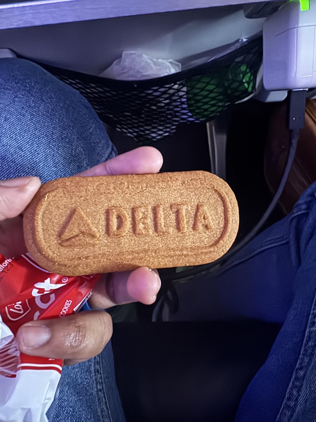 Got a Delta branded cookie on a flight | Know Your Meme