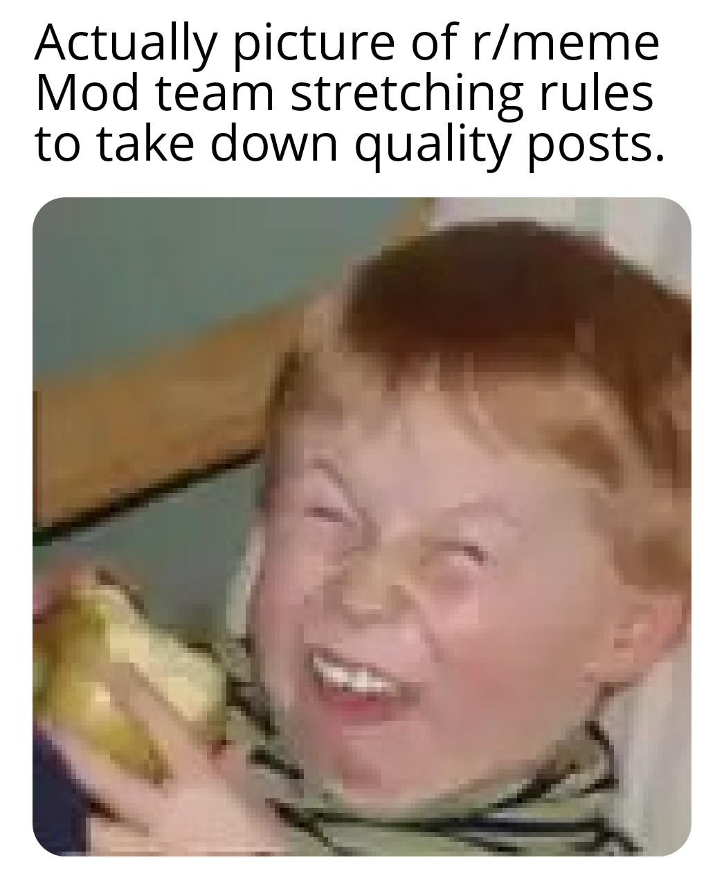 I think this rule...yeah this rule is what you broke....wipes Cheeto ...