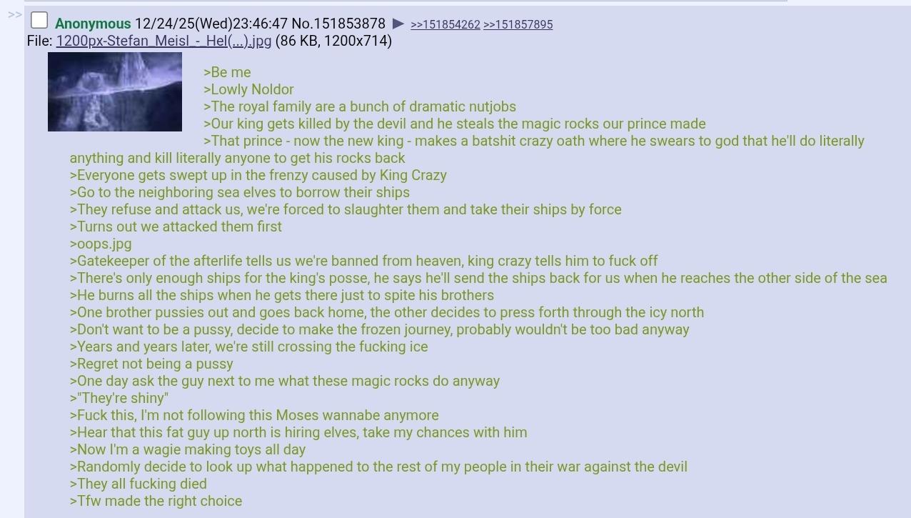 Anon works for santa | /r/Greentext | Know Your Meme