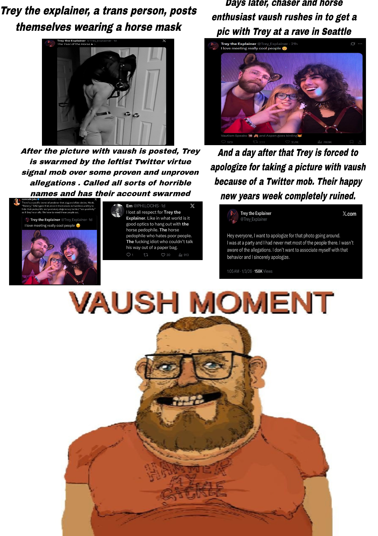 Vaush gets Trey the Explainer cancelled | Know Your Meme