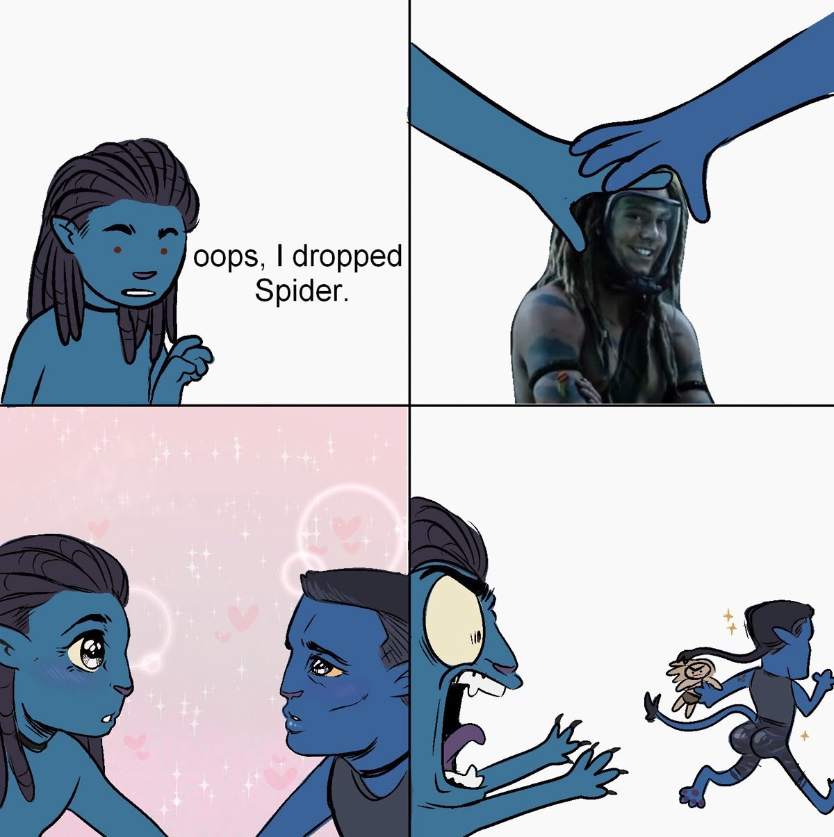 Oops I dropped spider | Avatar (Film) | Know Your Meme