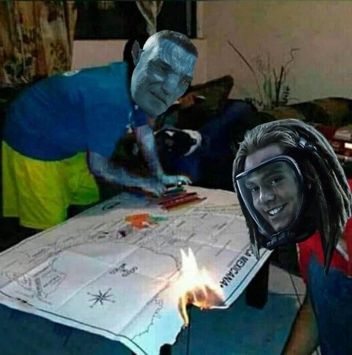 Burning the map | Avatar (Film) | Know Your Meme