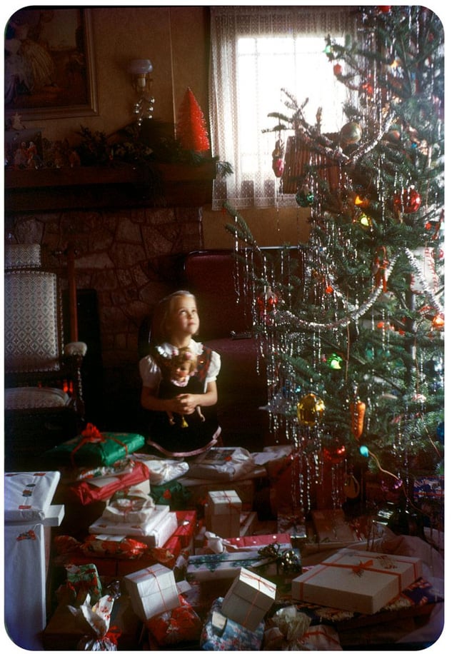 A Christmas scene, 1949 | History / Nostalgia | Know Your Meme