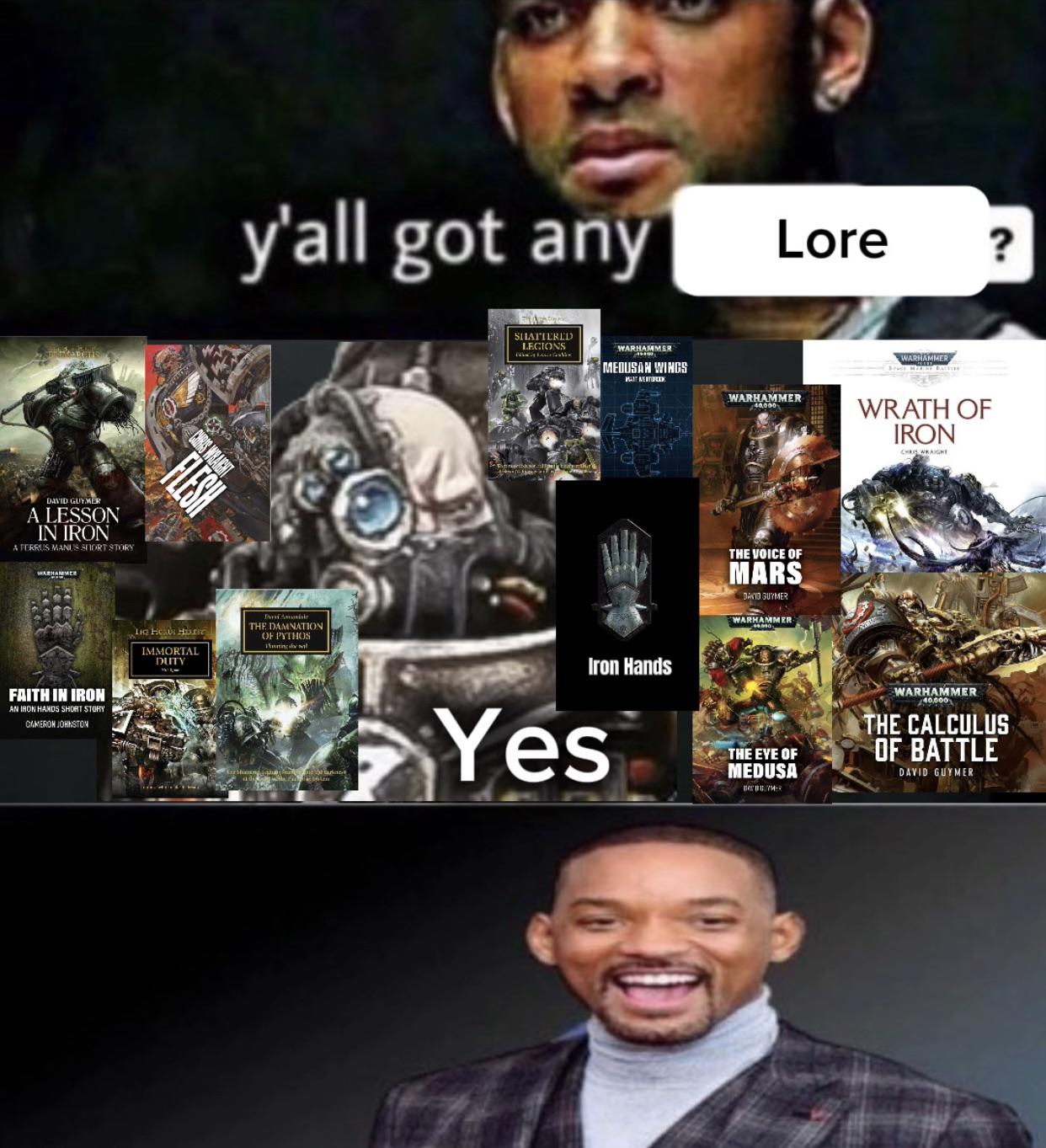 We should spread more lore positivity around here | /r/grimdank | Know ...