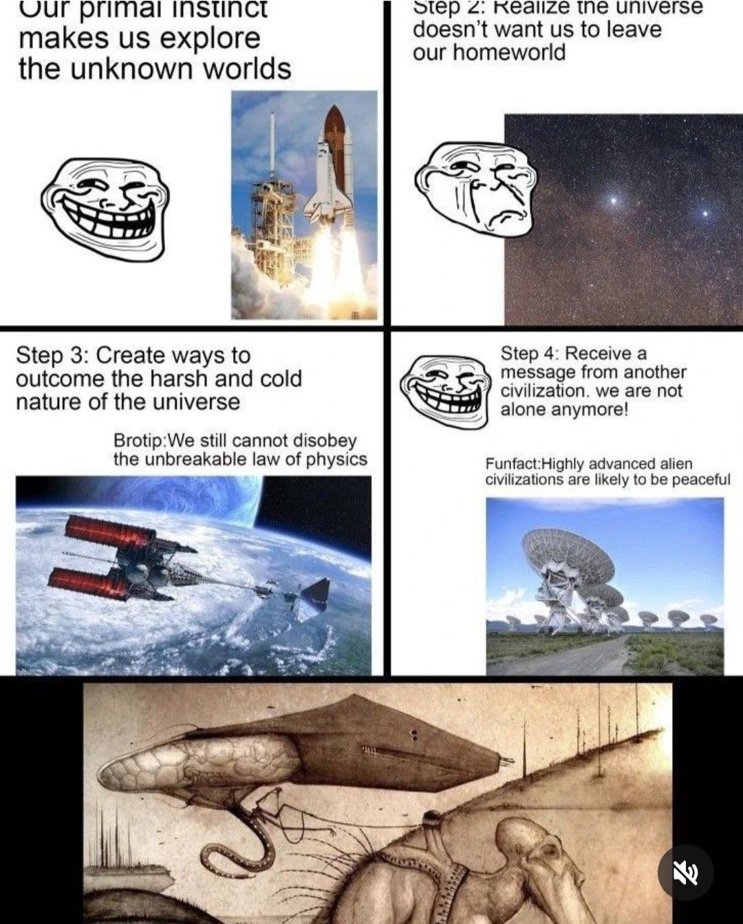 Exploring space | All Tomorrows | Know Your Meme