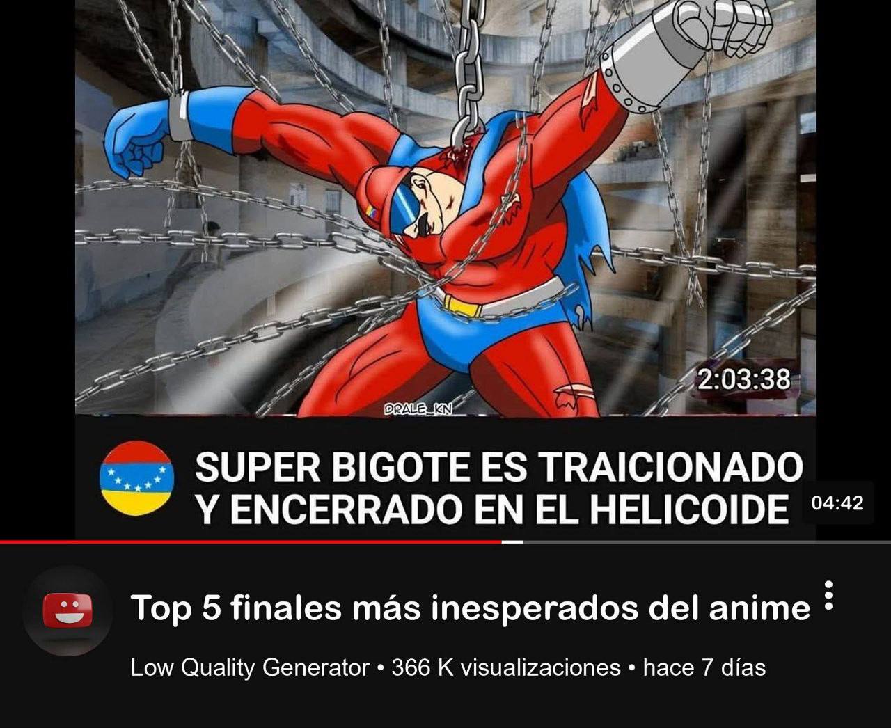 SUPERBIGOTE IS BETRAYED AND LOCKED UP IN EL HELICOIDE | Know Your Meme