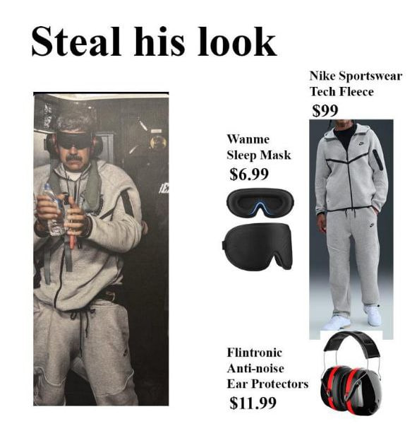 Steal his look | 2026 Capture of Nicolás Maduro | Know Your Meme