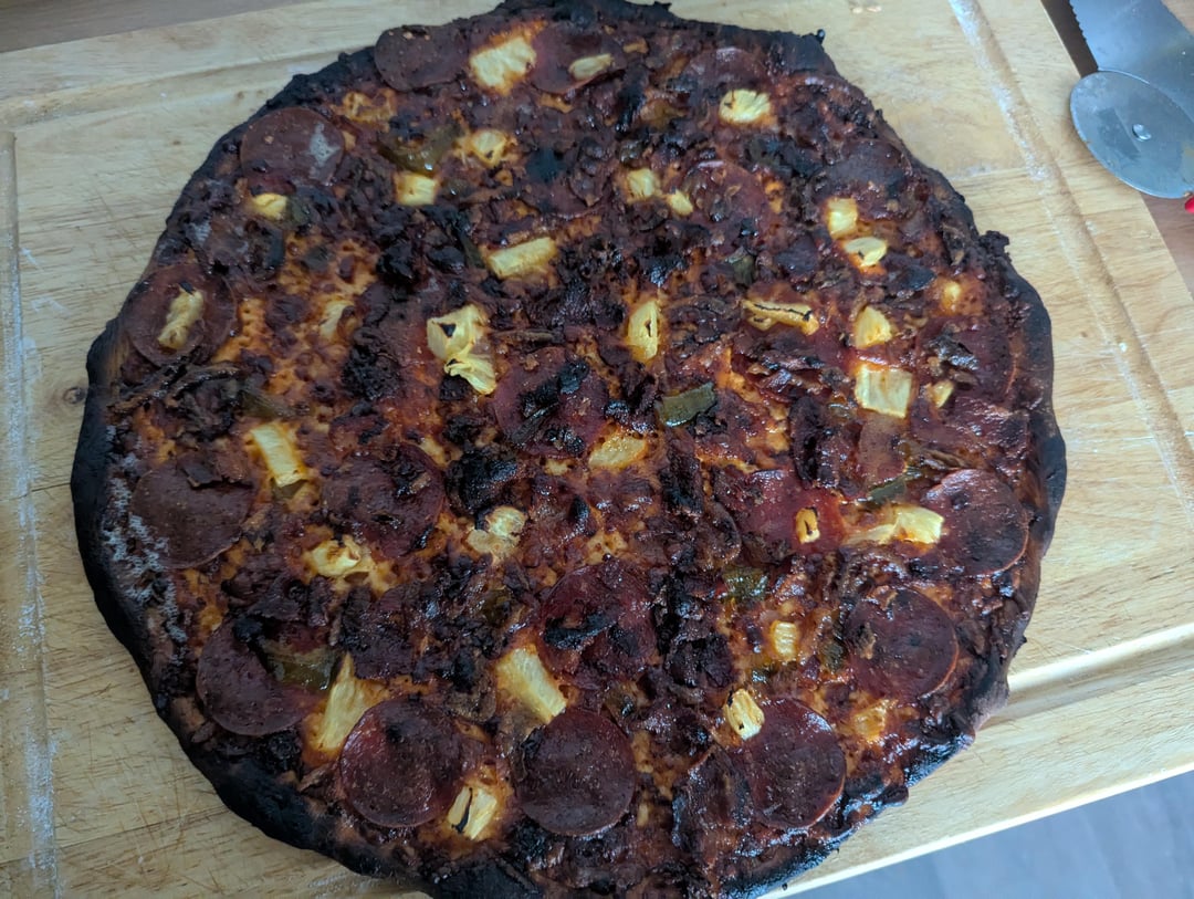 A bit crispy | Pizza Crimes | Know Your Meme