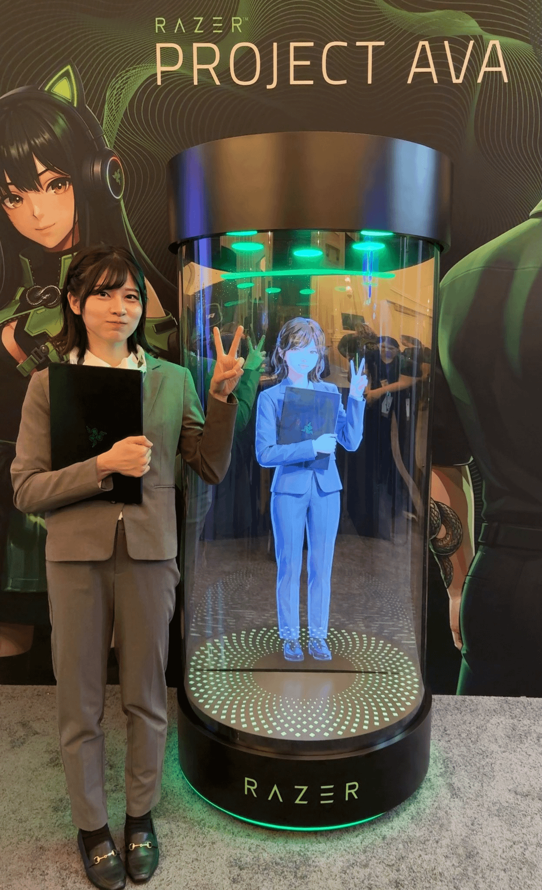 Razer is dropping its own GoonTech - Project AVA | Japanese Salarywoman ...