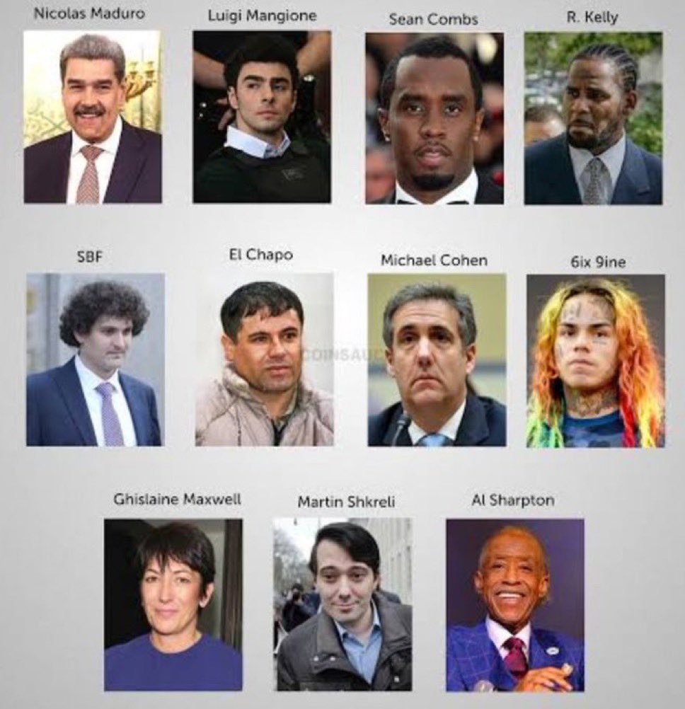 All of these people are in the same prison | Know Your Meme