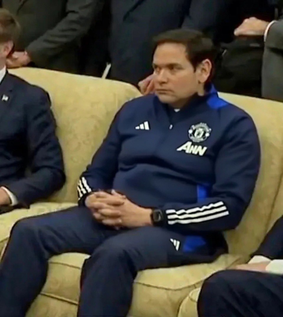 Marco Rubio Manager of Manchester United | Know Your Meme