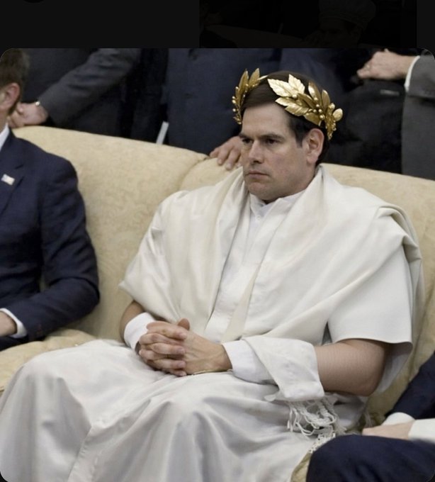 Marco Rubio embraces his role as Julius Caesar - leader of the Roman ...