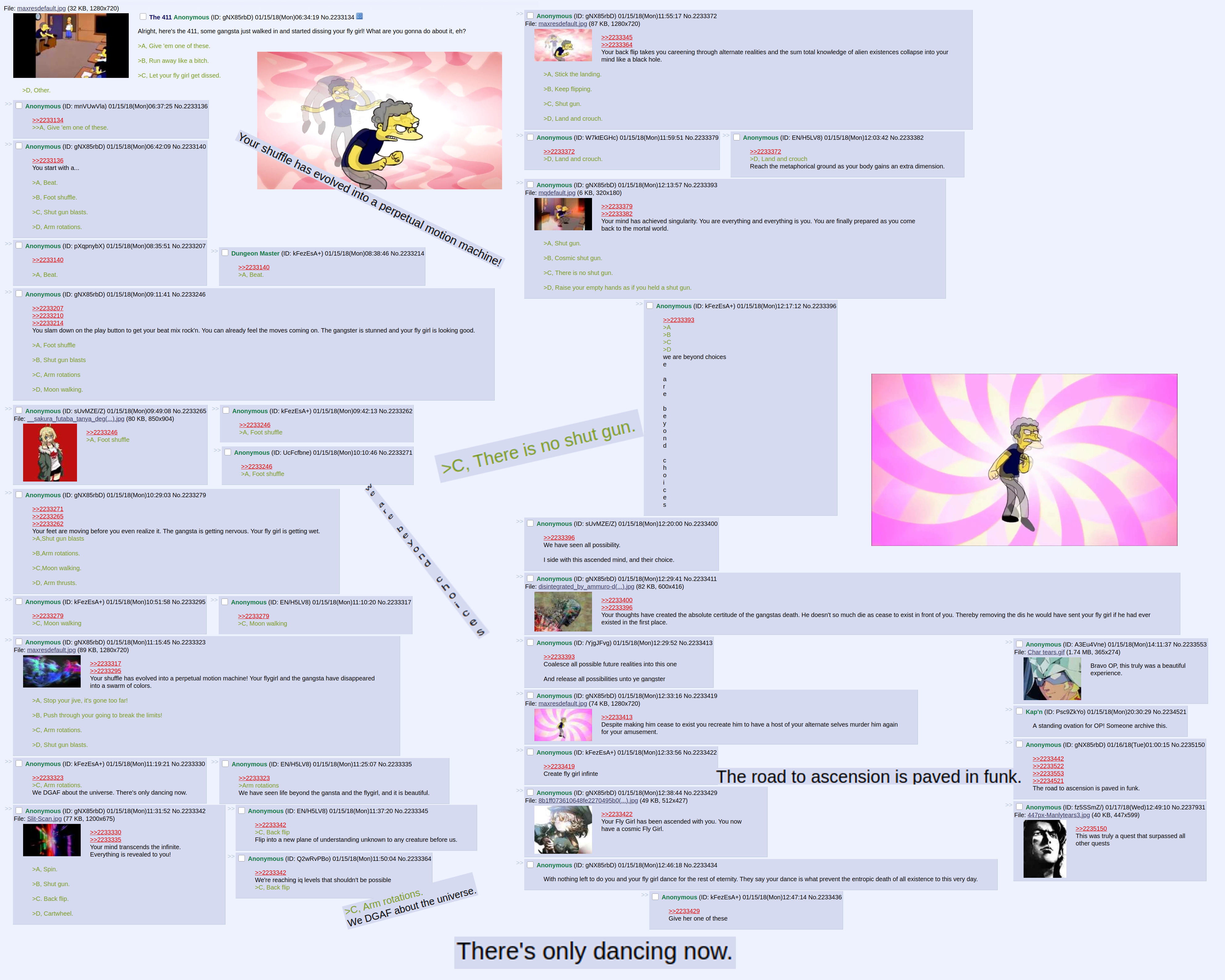 The Four-One-One | /r/Greentext | Know Your Meme