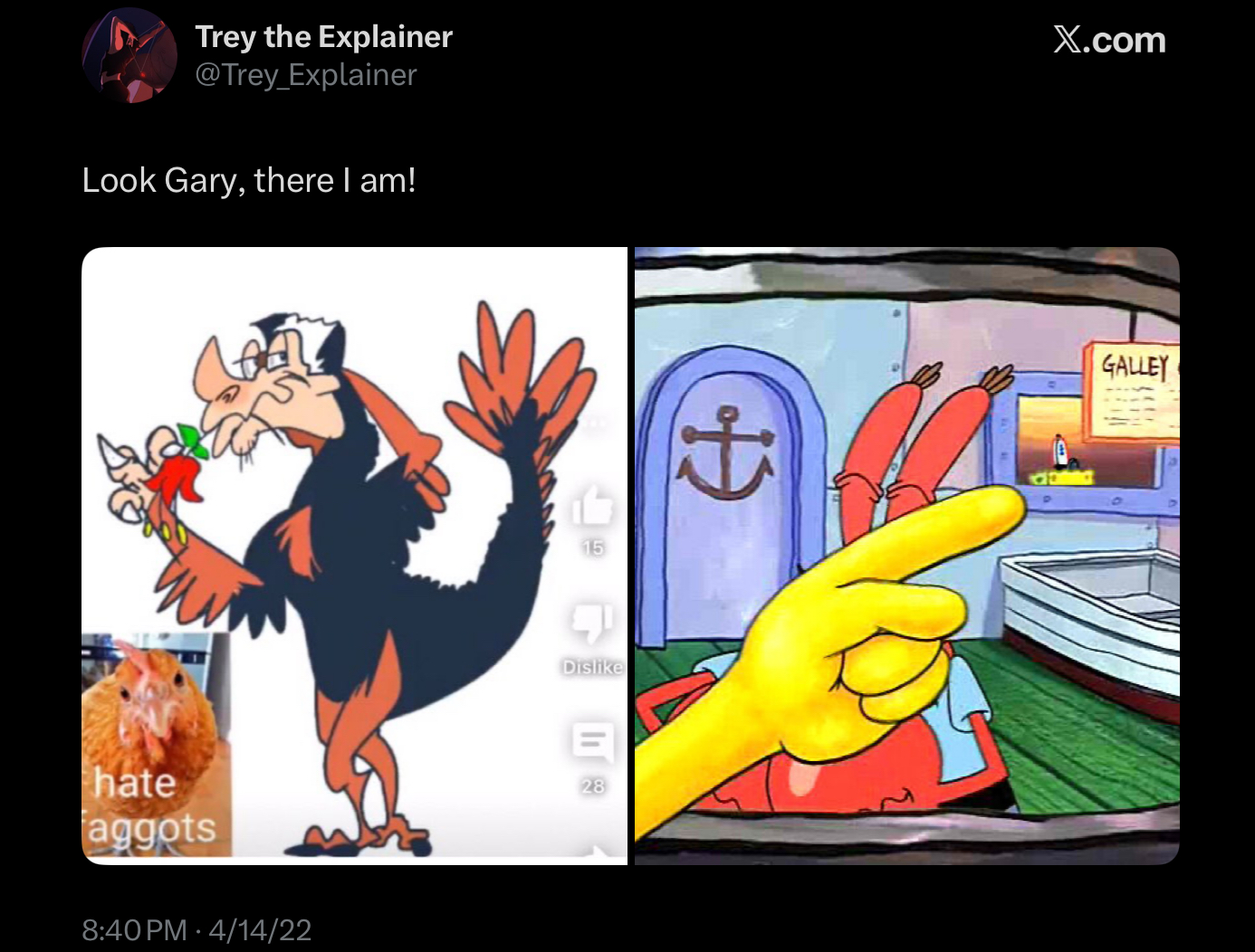 Look Gary there I am | Paleontology | Know Your Meme