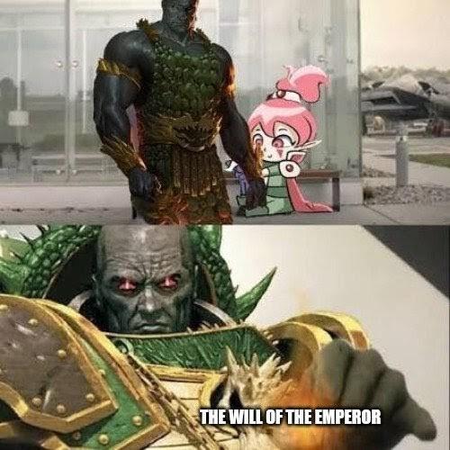 Eldar, if you're not fuel, then why do you burn so well? Checkmate ...