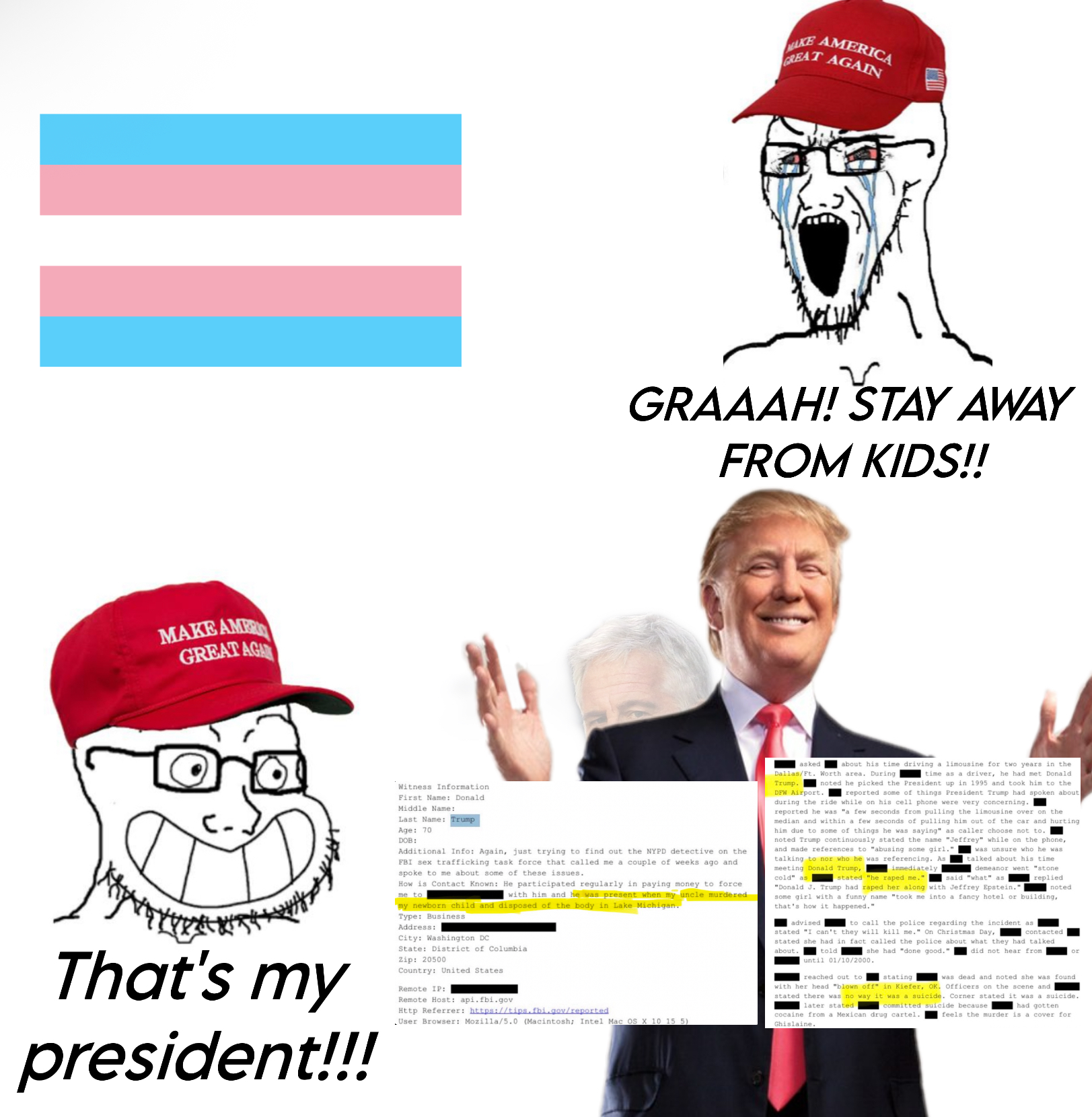 That’s their president | Epstein Files | Know Your Meme