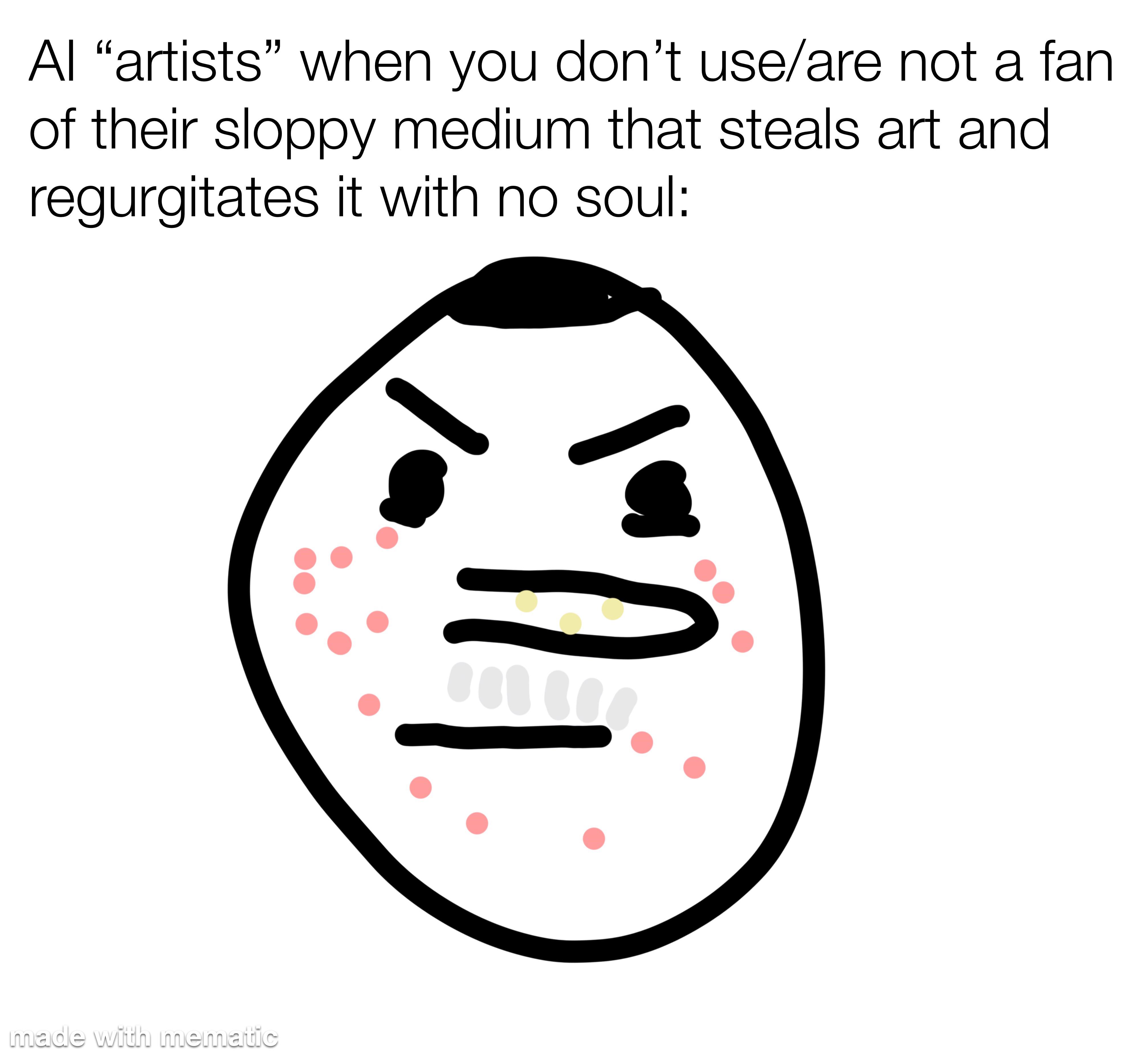No, I don’t want to make art by using art stealin, ram eatin crap | /r ...