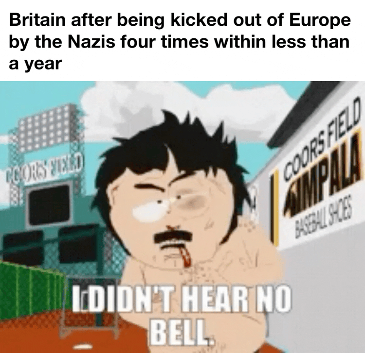 Britain in major historical wars are built different | History Memes ...