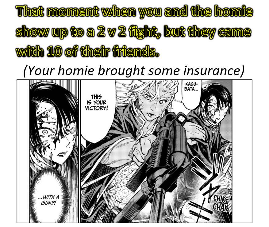 "Now it's fair!" | /r/dankmemes | Know Your Meme