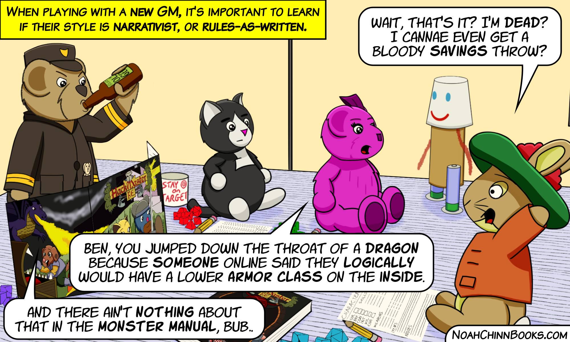 And imagine if it used its fire breath on the way down... | /r/dndmemes ...