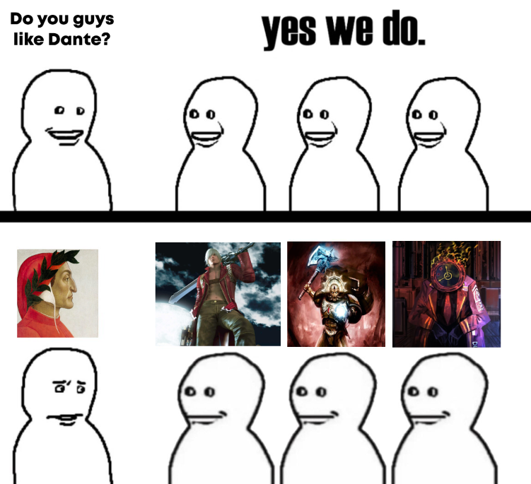 dante is cool | /r/grimdank | Warhammer 40,000 | Know Your Meme