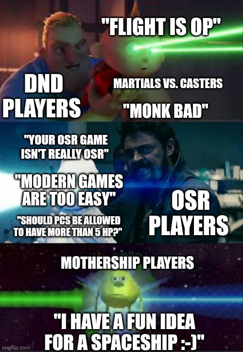 Leave it to a Horror system to have one of the chillest player bases ...