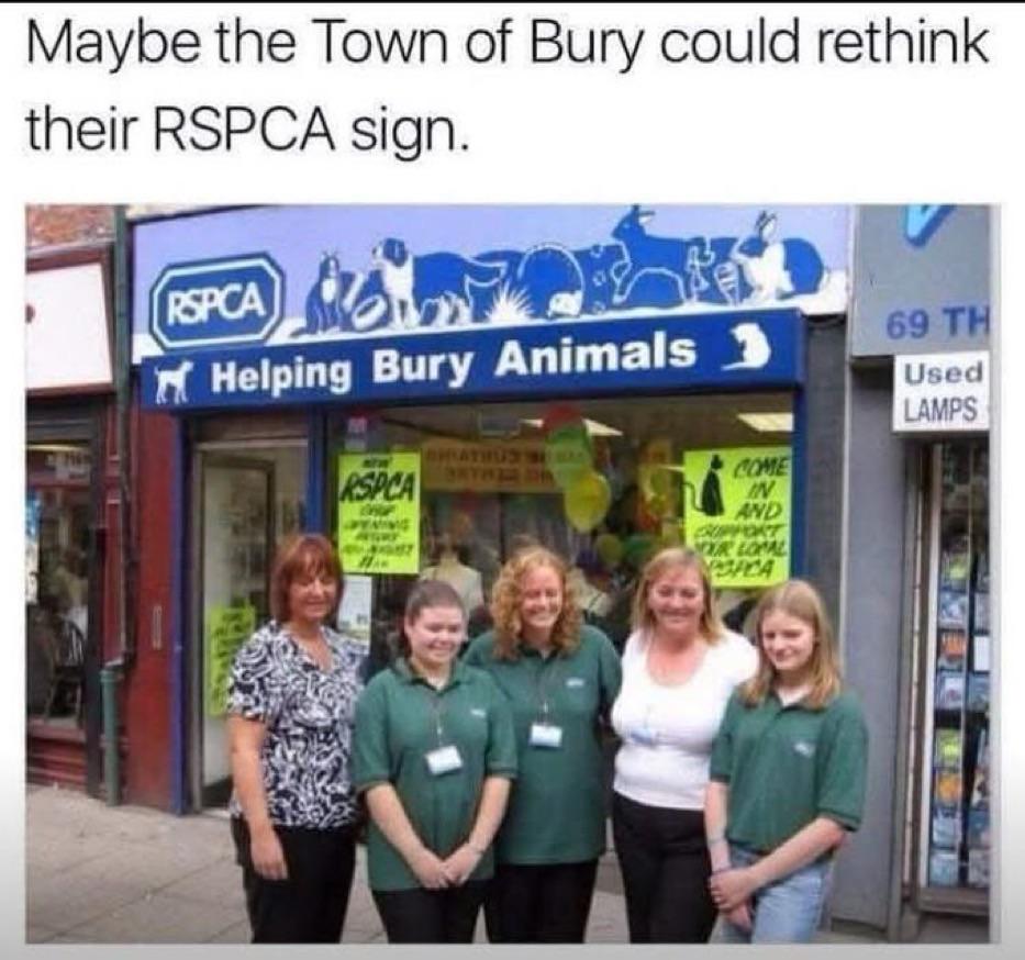 Maybe the town of Bury… | /r/memes | Know Your Meme